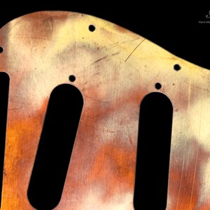 Copper Stratocaster SSS Pickguard Set-of-2 W Jack Boat Cover orbs Solid ...