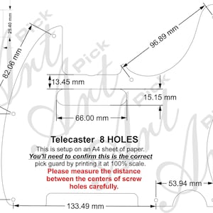 Telecaster Pickguard Set-of-3 With Telecaster Armrest and Control Plate ...