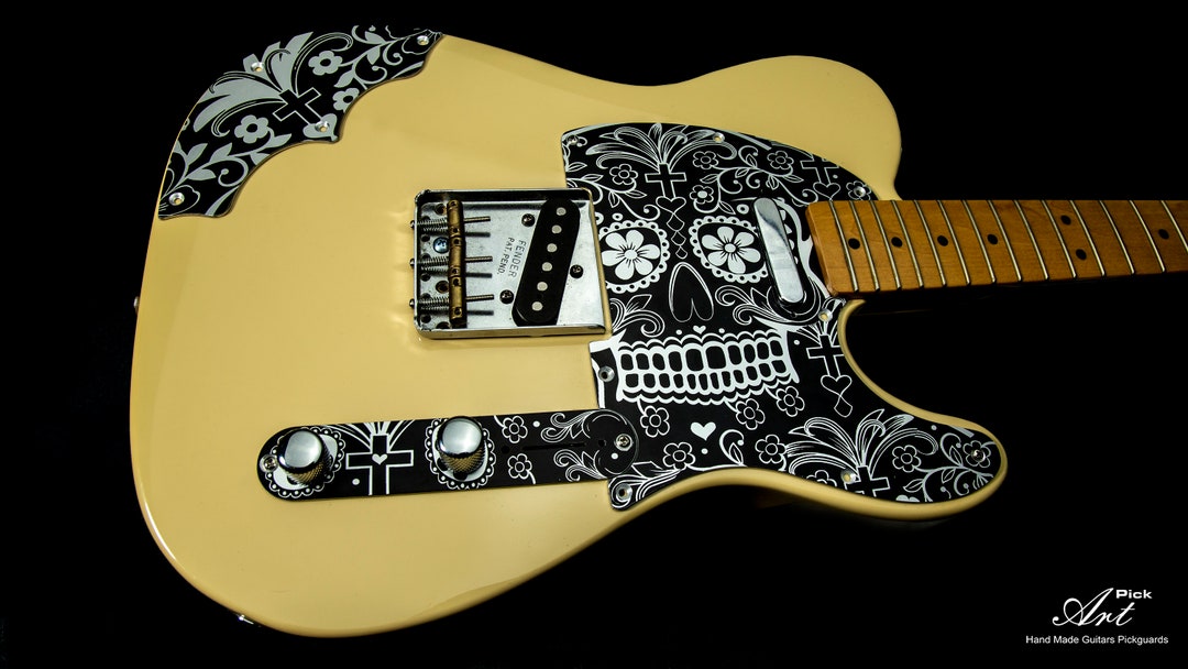 Aluminum Telecaster Pickguard Set-of-3 With Telecaster Armrest and ...