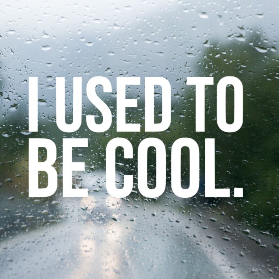 I Used to Be Cool Vinyl Decal / Bumper Sticker / Minivan Decal / New ...