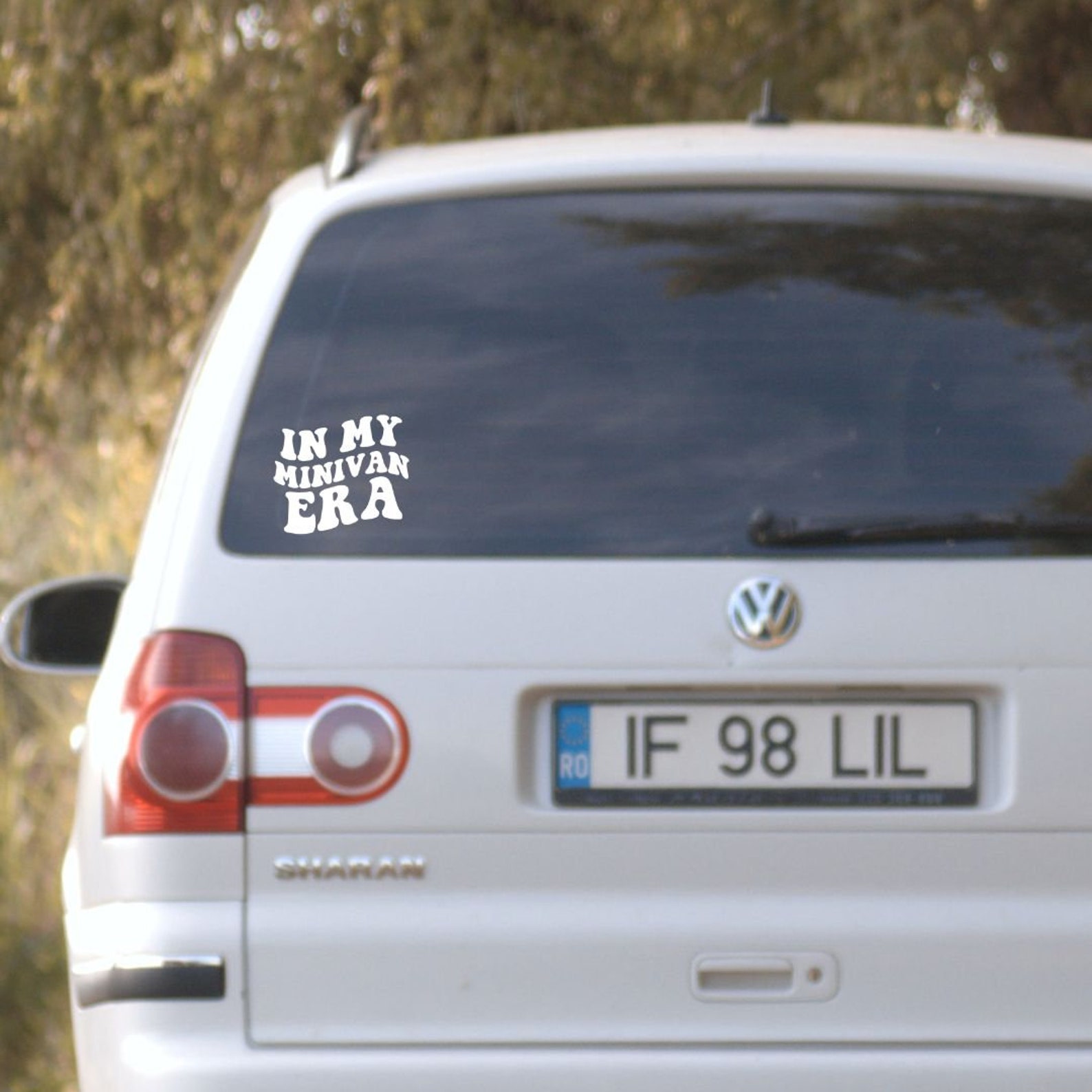 In My Minivan Era Car Decal / Bumper Sticker / New Parent Gift / Vinyl Decal - Etsy