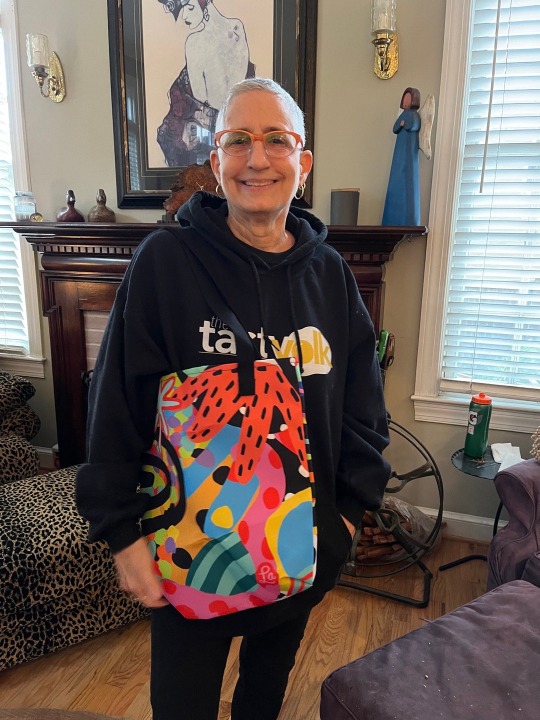 The Gozo “joy” Tote Bag | Tote Bag for Women | Colorful Bold Tote Bag ...