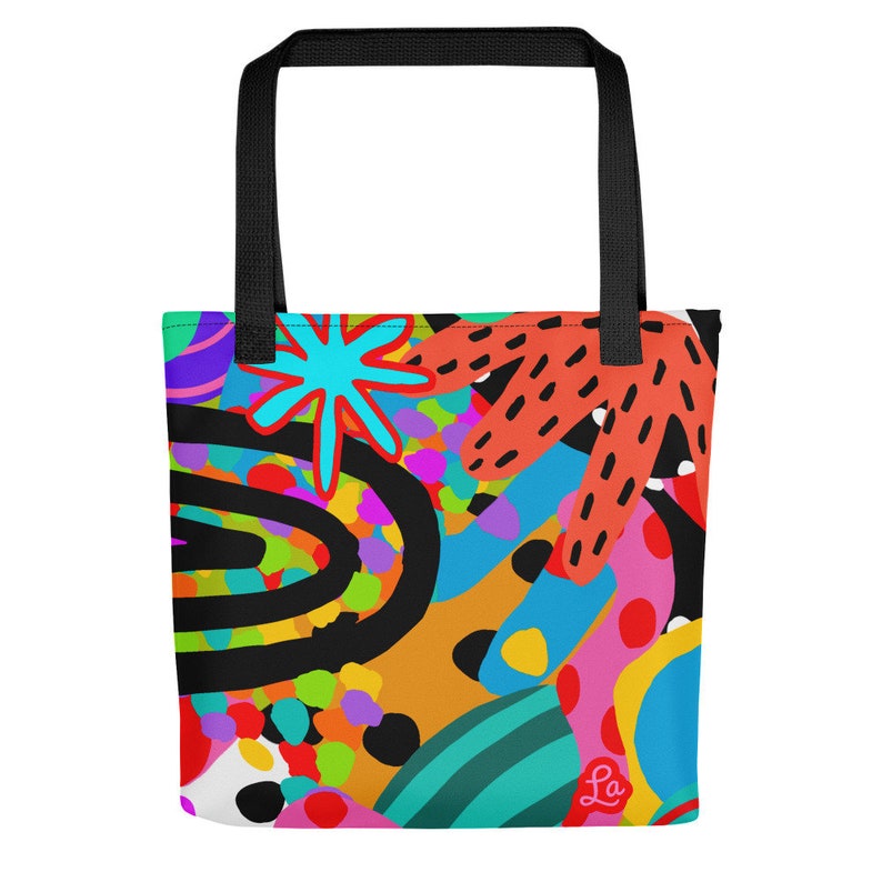 The Gozo “joy” Tote Bag | Tote Bag for Women | Colorful Bold Tote Bag ...