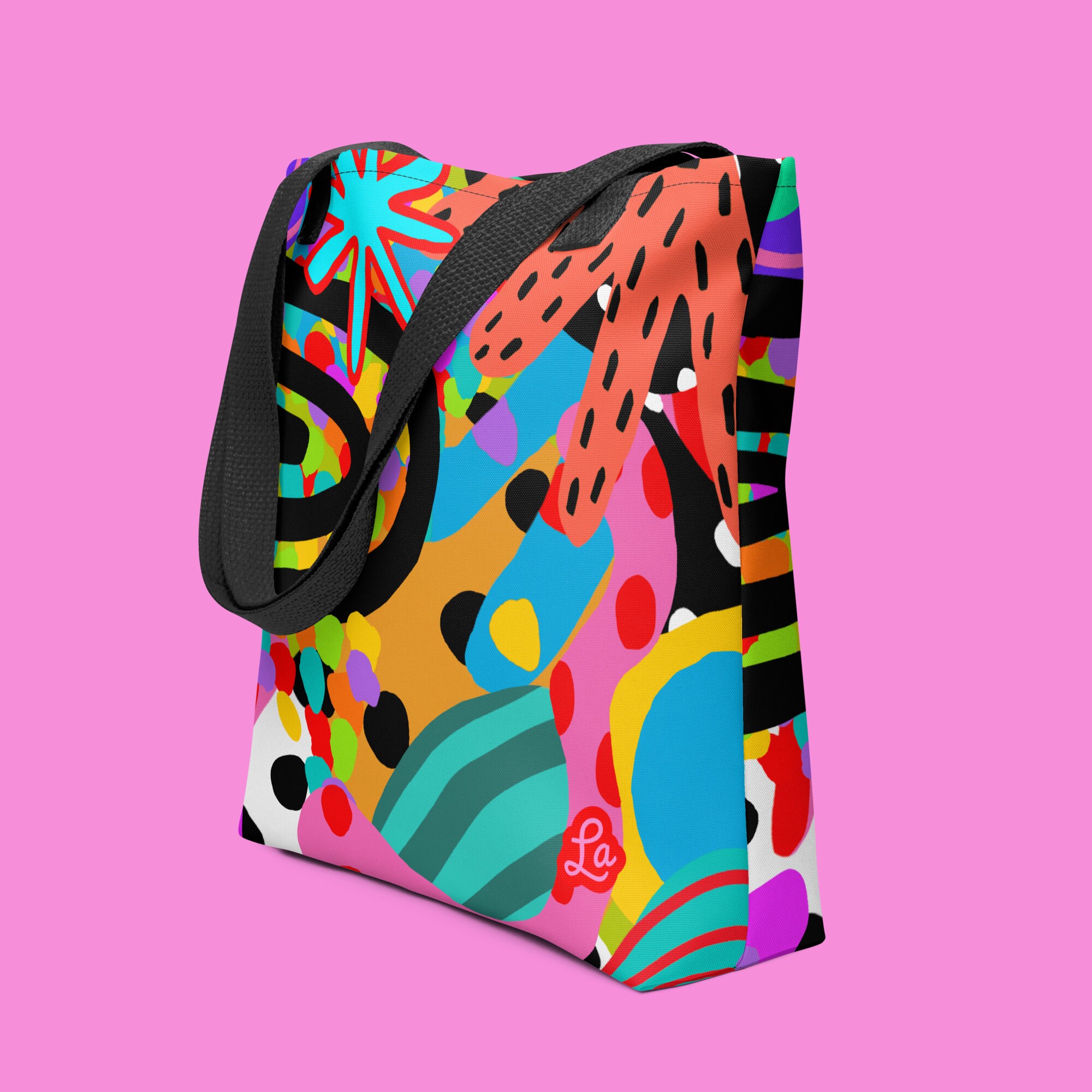 The Gozo “joy” Tote Bag | Tote Bag for Women | Colorful Bold Tote Bag ...