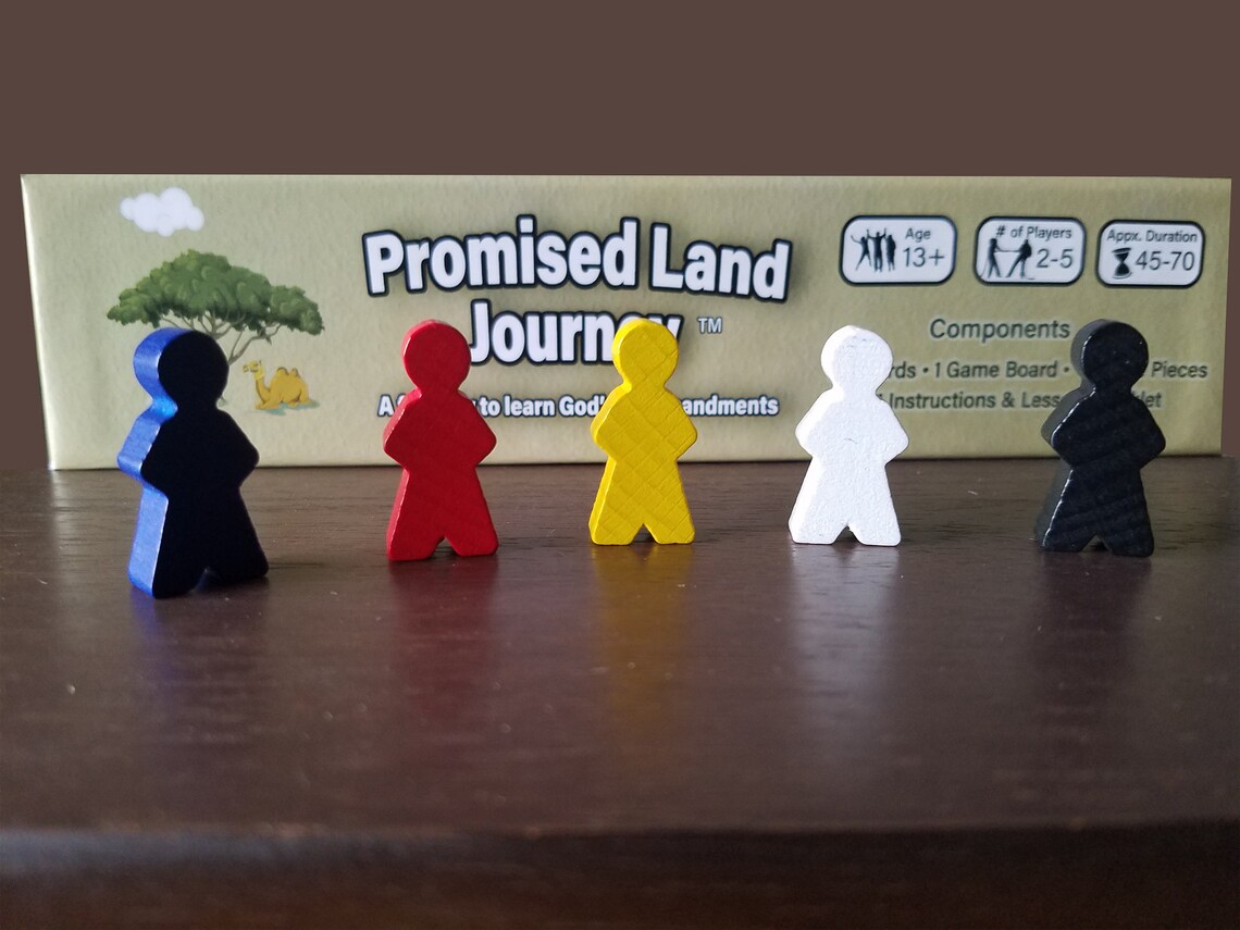 Promised Land Journey™ Bible Board Game & Cards - Passover Game Sabbath ...