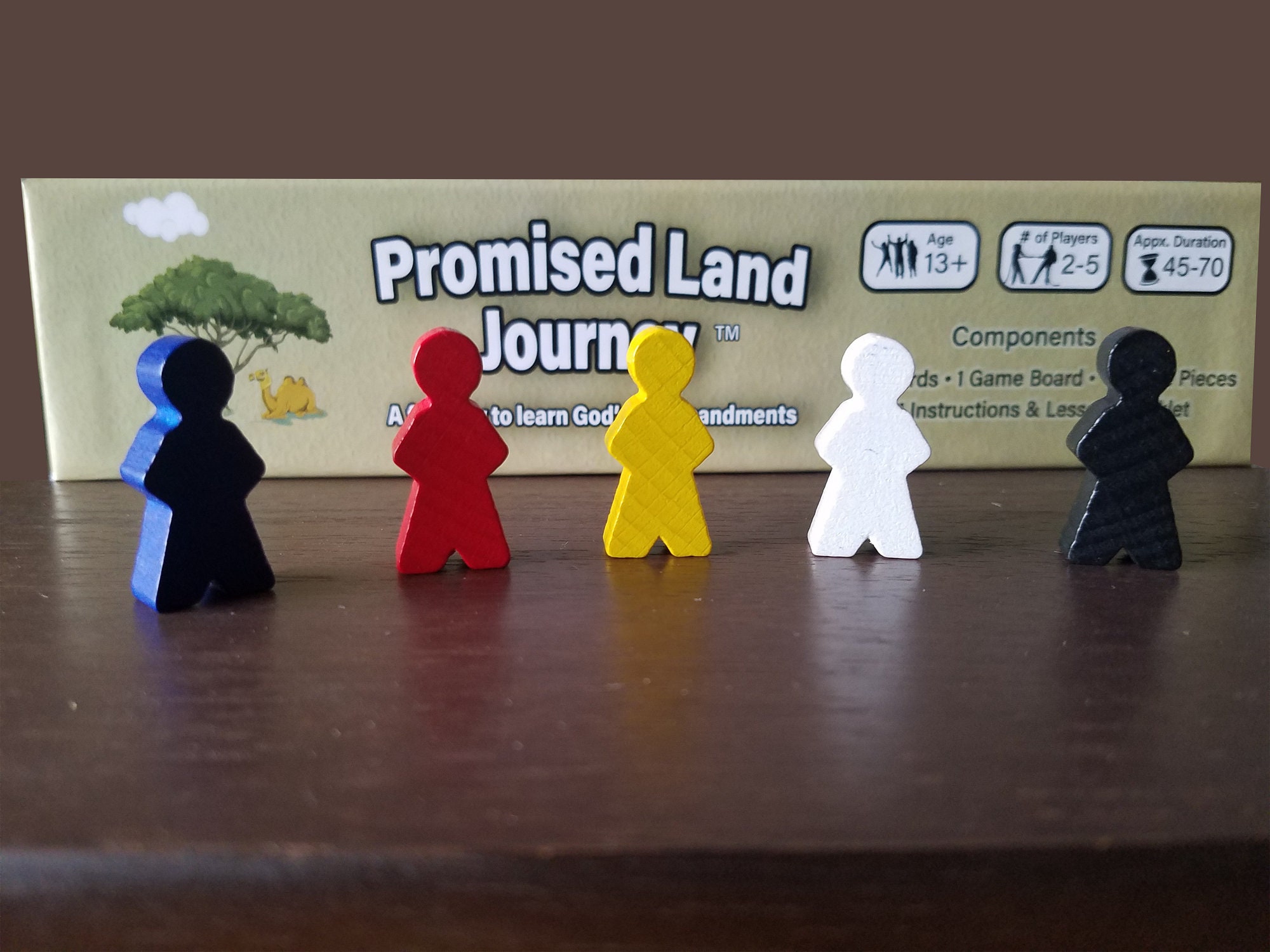 Promised Land Journey™ Bible Board Game & Cards - Passover Game Sabbath ...