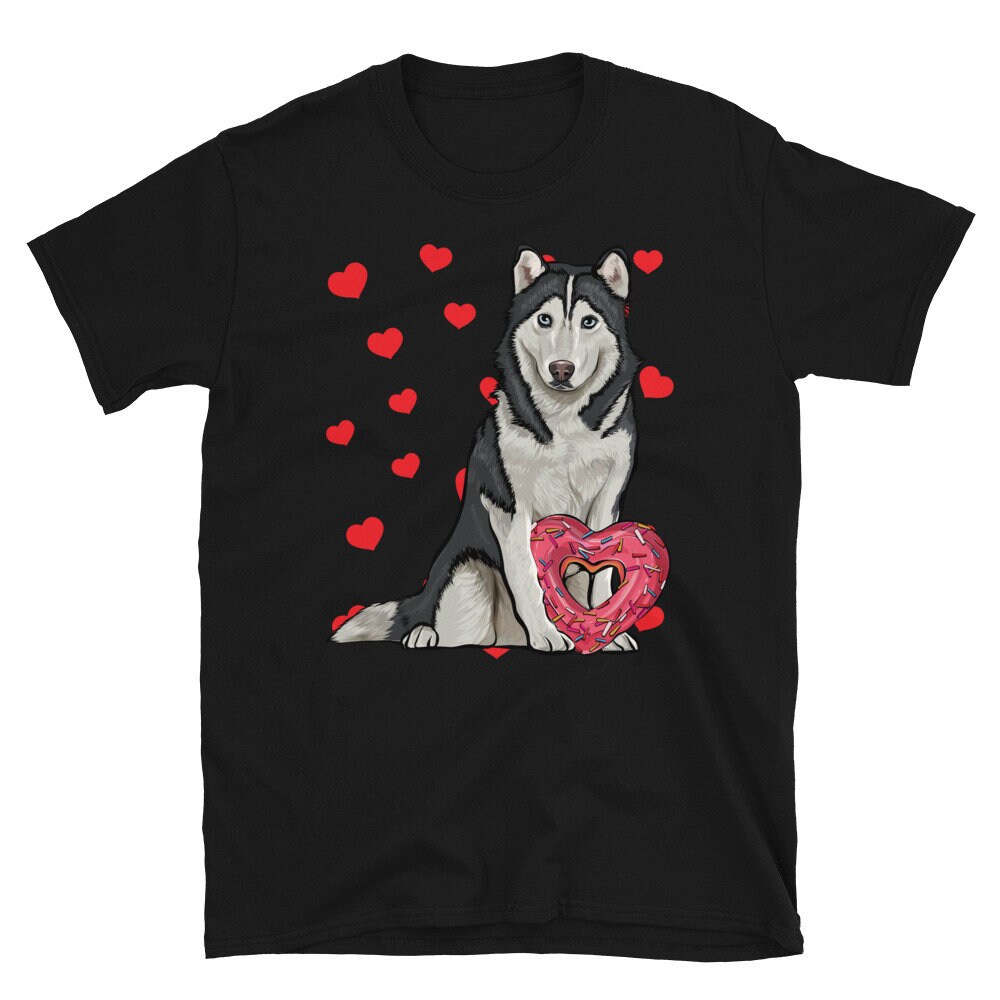Siberian Husky, Husky Shirt, Siberian Husky Tee, Dog Valentines Day ...