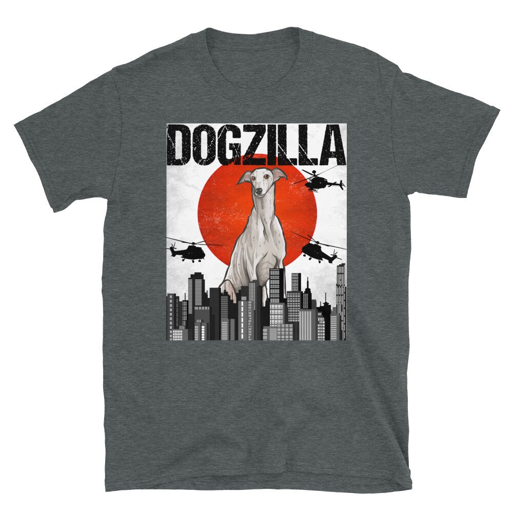 Funny Greyhound Dogzilla Vintage Japanese Dog Godzilla Gift - Etsy