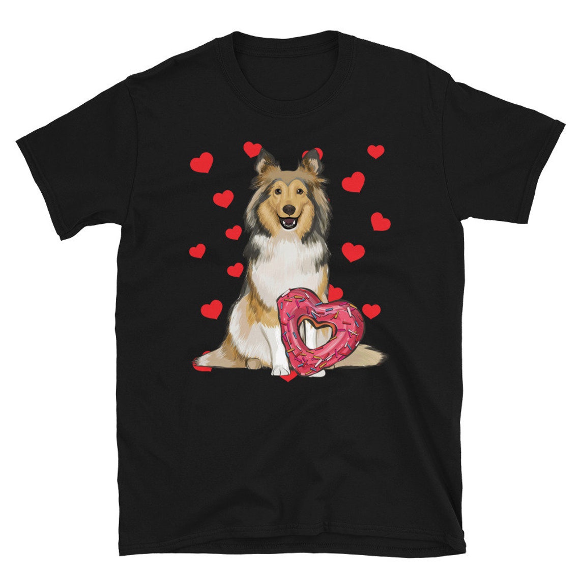 Shetland Sheepdog Sheltie Shirt Sheltie Sheepdog Tee Dog | Etsy