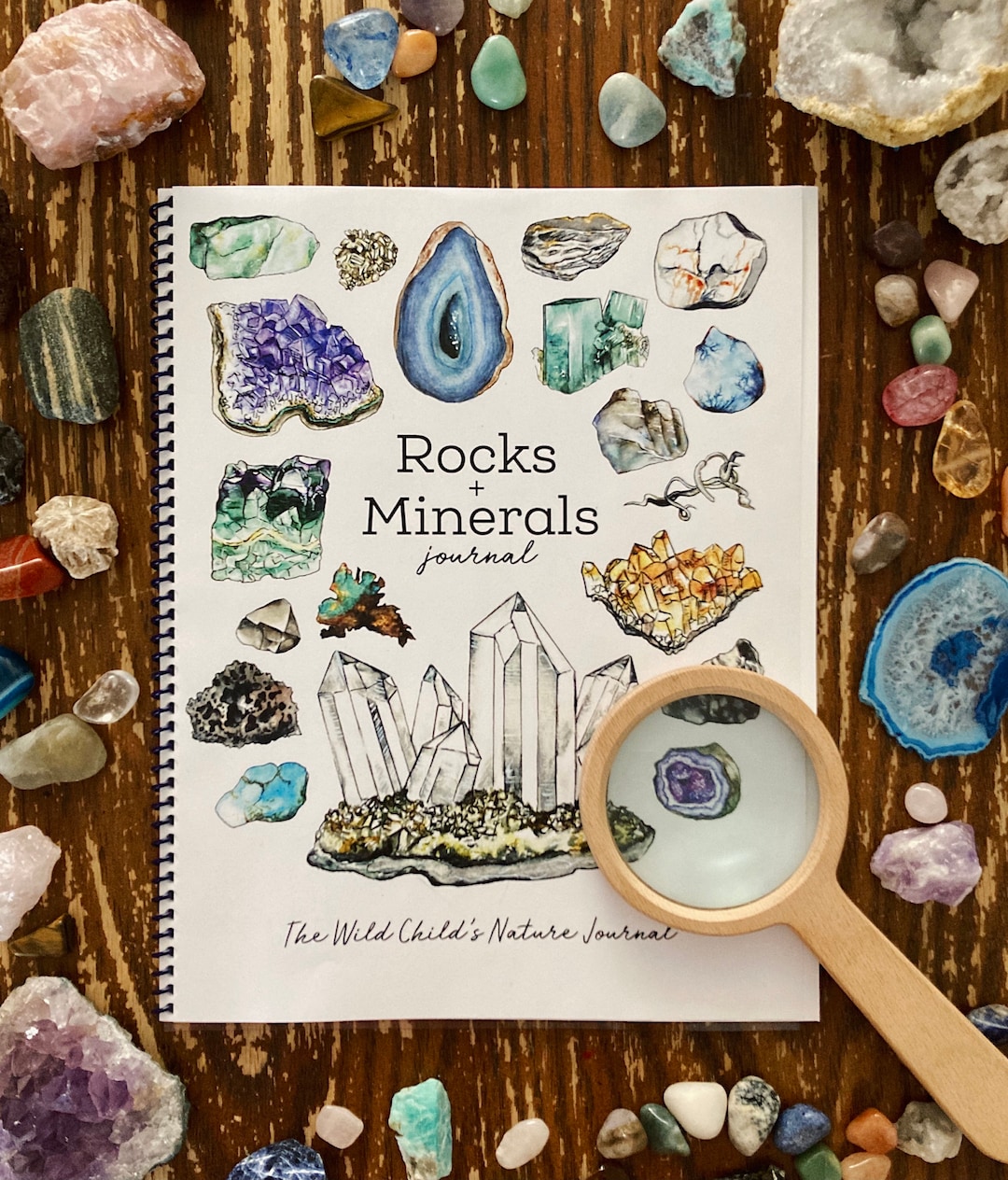 Rocks + Minerals Journal - Etsy