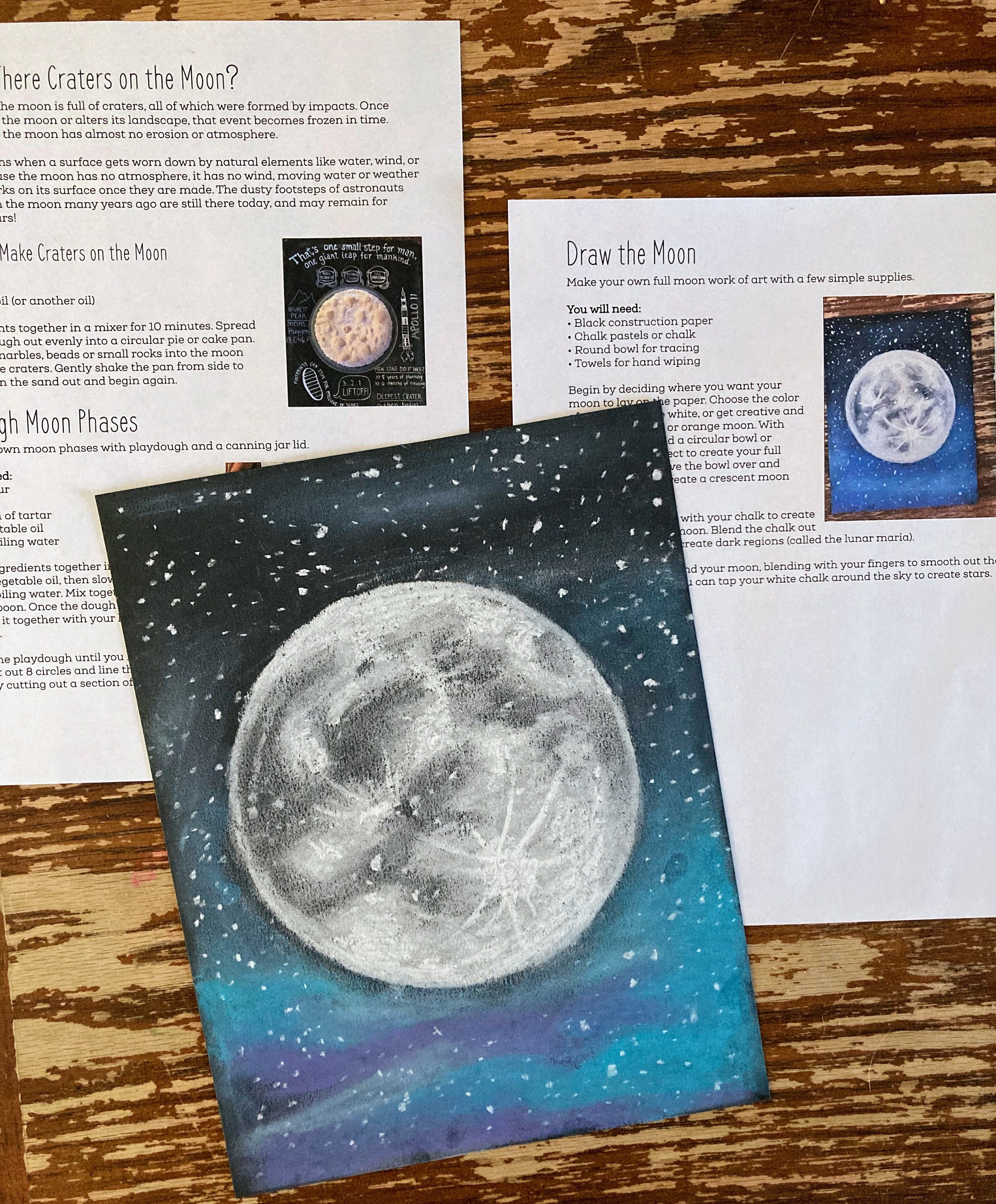 NEW! the Moon Nature Study - Etsy