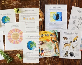 Summer Solstice Unit Study Curriculum Bundle Summer Nature - Etsy