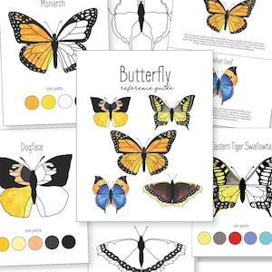 Butterfly Symmetry Art Coloring and Activity Pack - Etsy