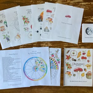 AUTUMN Journal - Homeschool Printable Charlotte Mason Nature Study ...