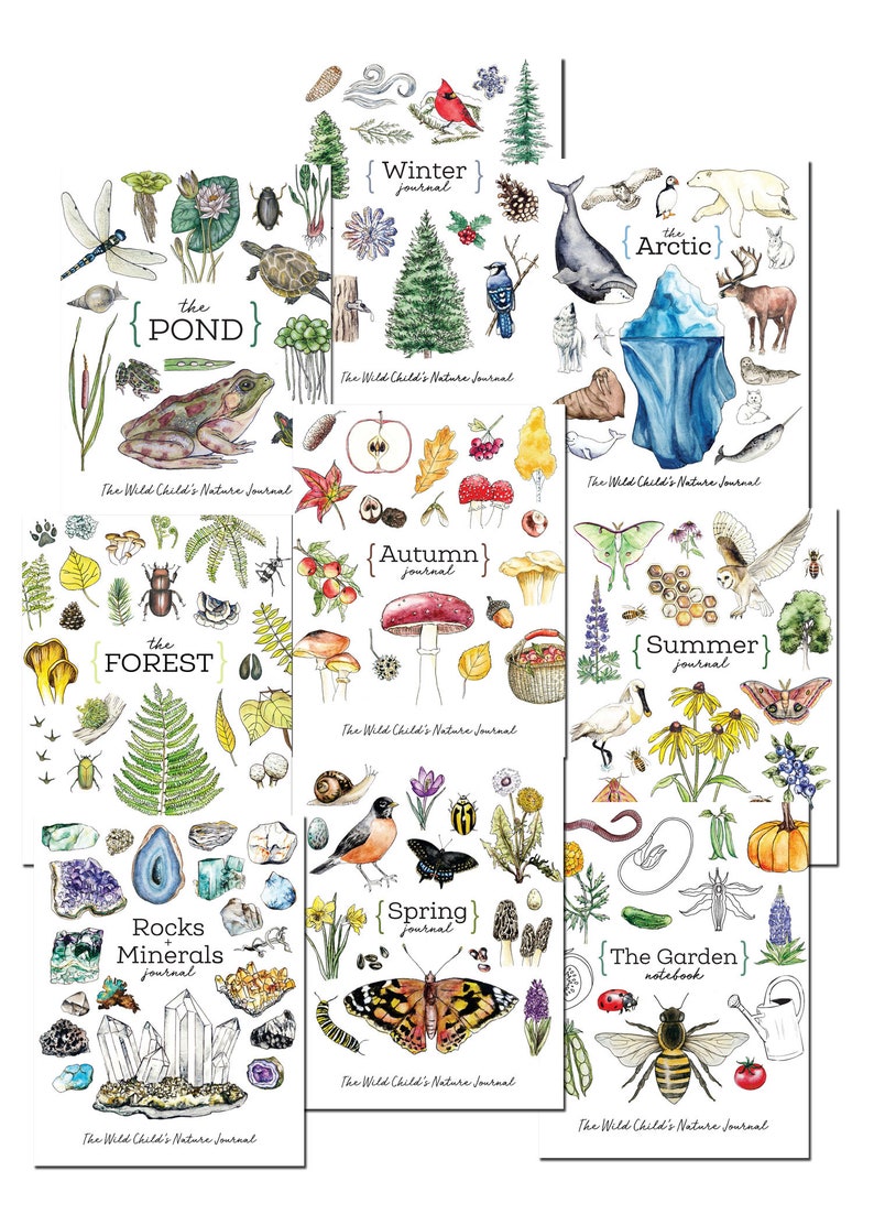 Nature Journal BUNDLE - Etsy