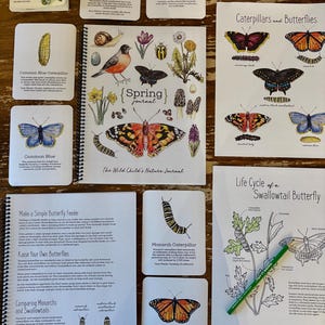 UPDATED SPRING Journal - Homeschool Printable Nature Study Charlotte ...