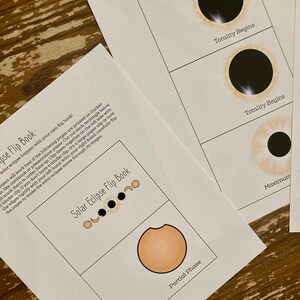 NEW Solar Eclipse Mini Unit Study - Etsy