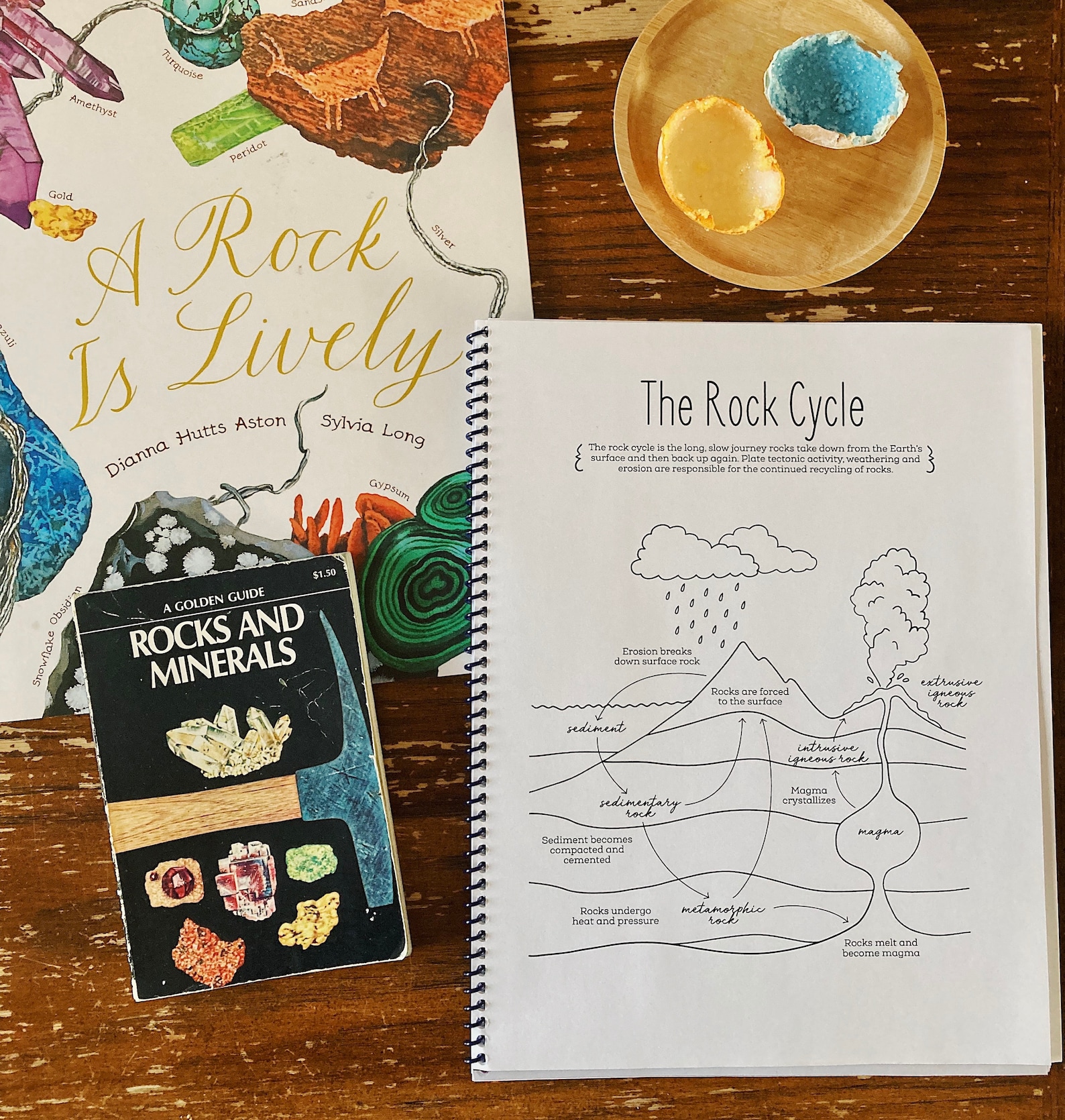 Rocks + Minerals Journal - Etsy