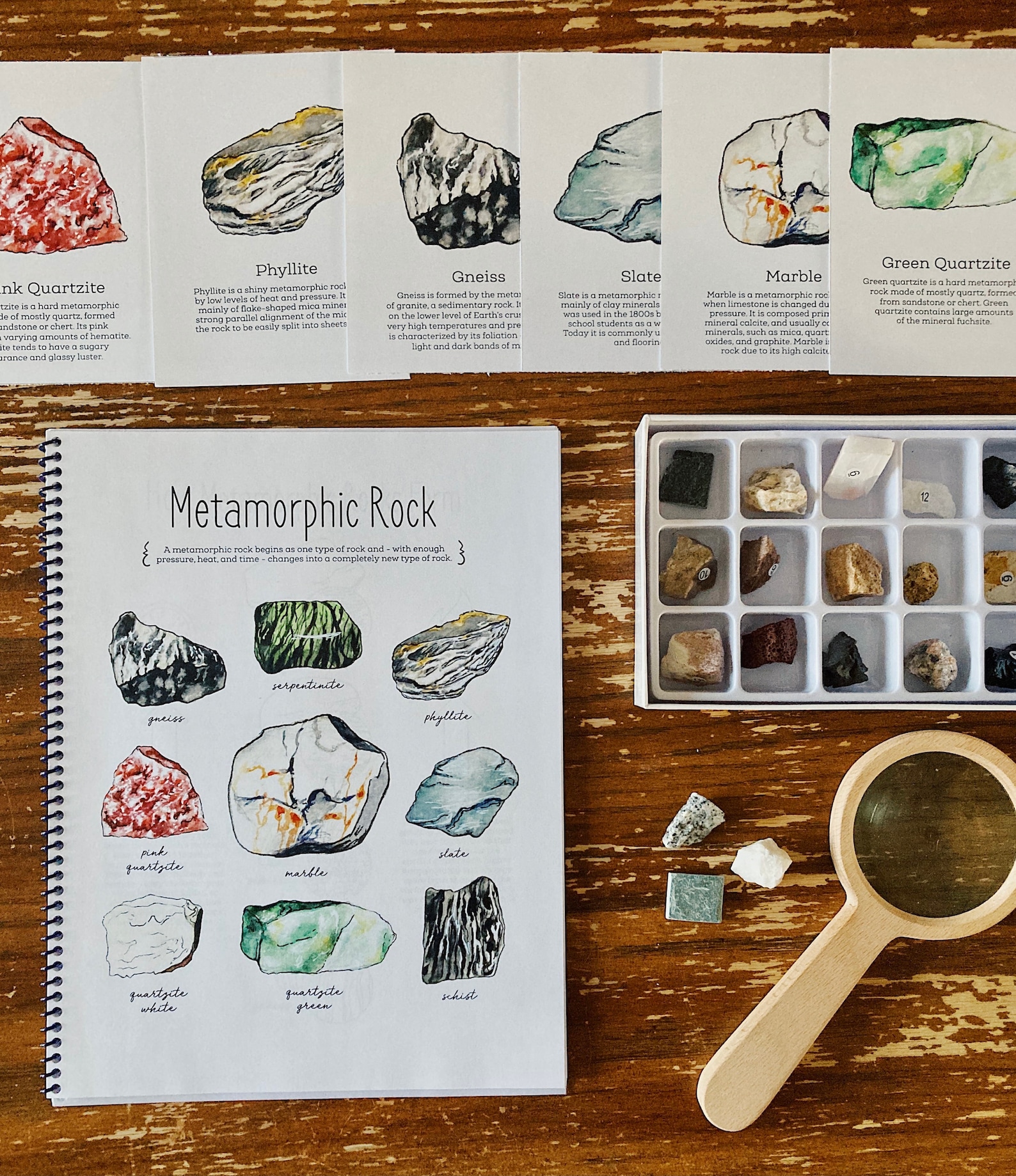Rocks + Minerals Journal - Etsy