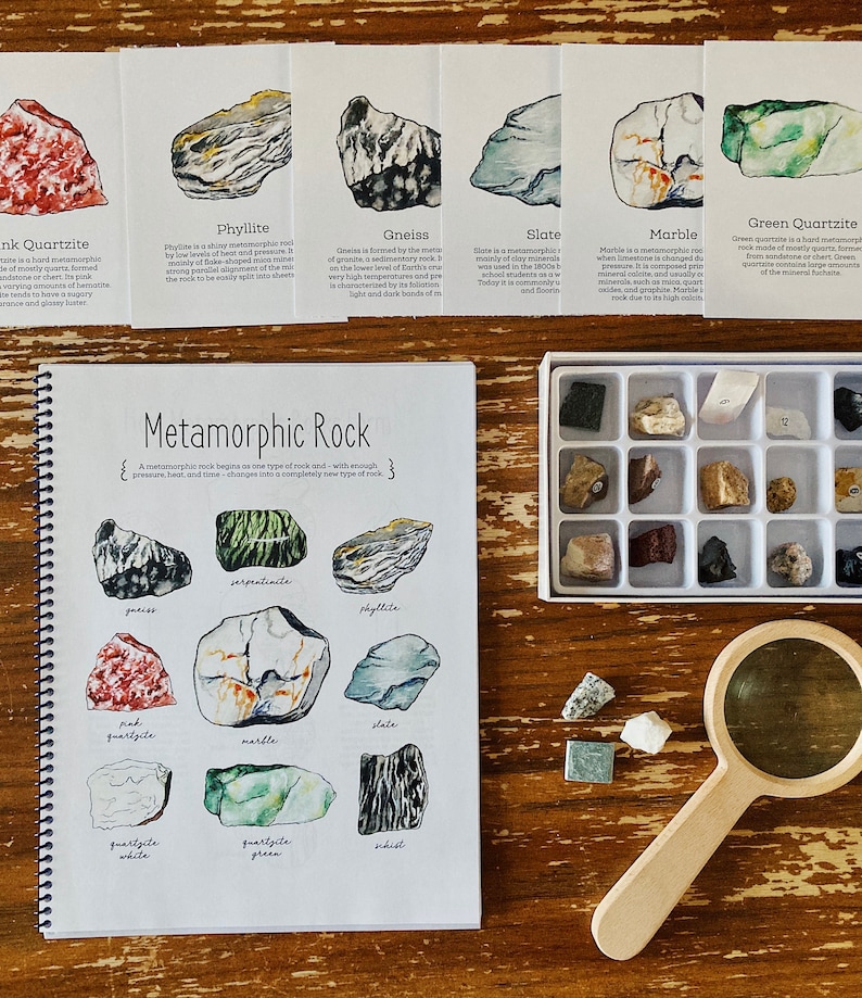 Rocks + Minerals Journal - Etsy