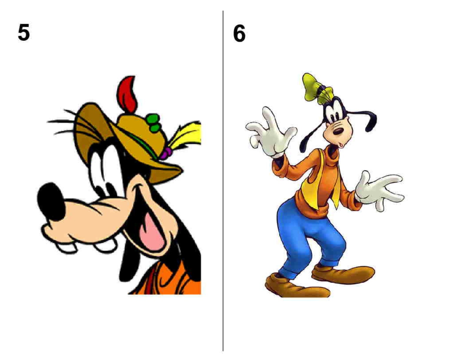 60 DISNEY GOOFY Return Address Label...s Many Choices...free Shipping ...