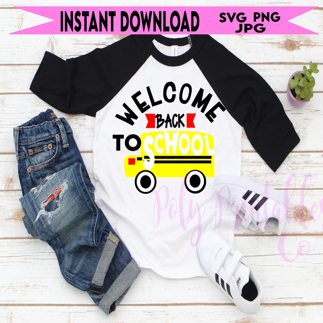 Welcome Back to School, Back to School Svg. Back to School Clipart ...