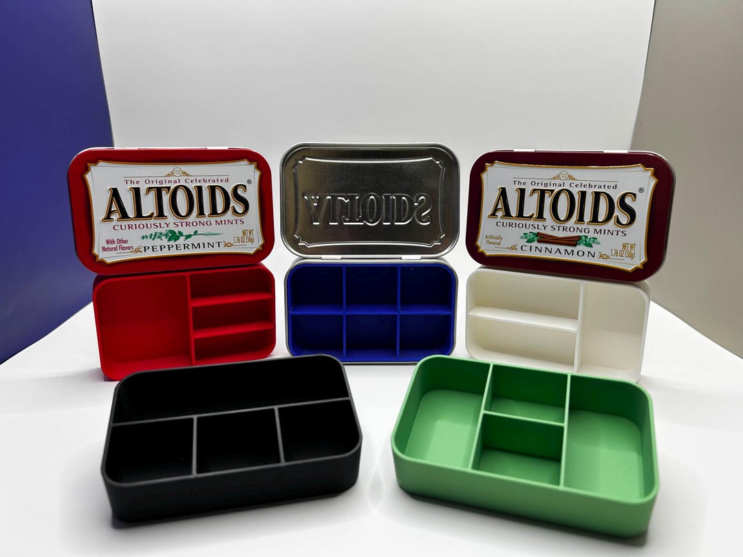 Altoids Tin Insert, Altoids Storage Organizer, Divider Insert Organizer ...