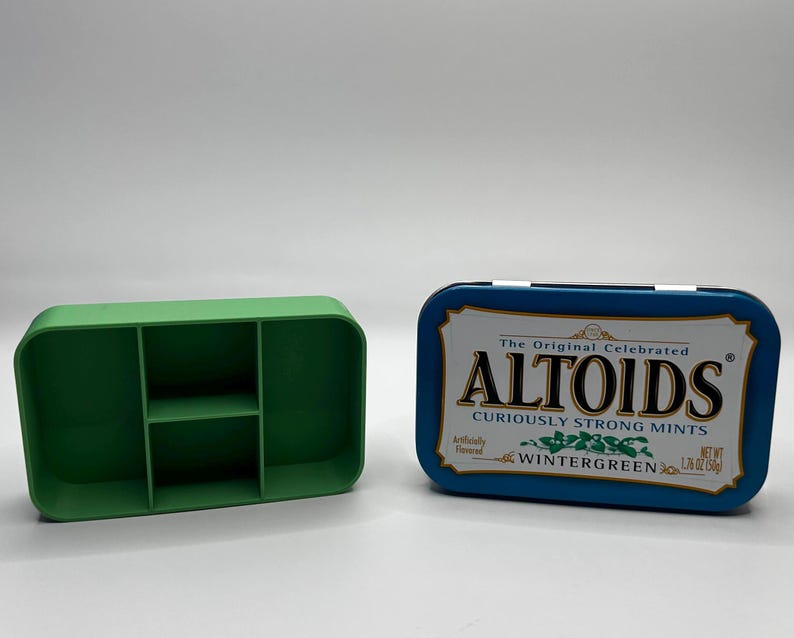Altoids Storage Organizer, Altoids Tin Insert, Divider Insert Organizer ...
