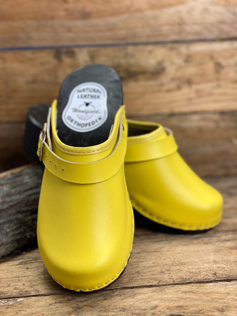 Swedish Clogs Moccasins Wooden Clogs Women Clogs Leather Clogs - Etsy UK