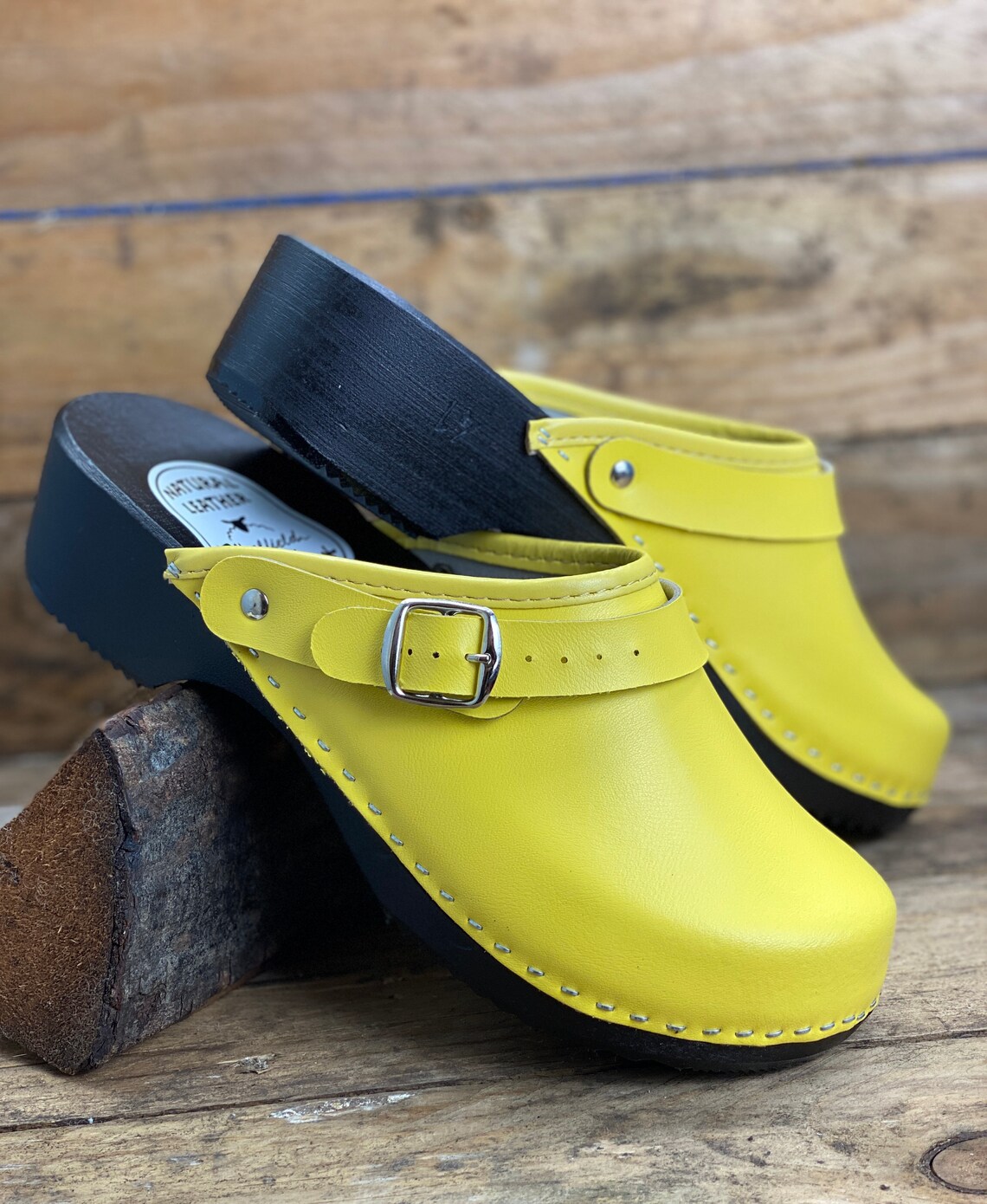 Swedish Clogs Moccasins Wooden Clogs Women Clogs Leather Clogs | Etsy UK