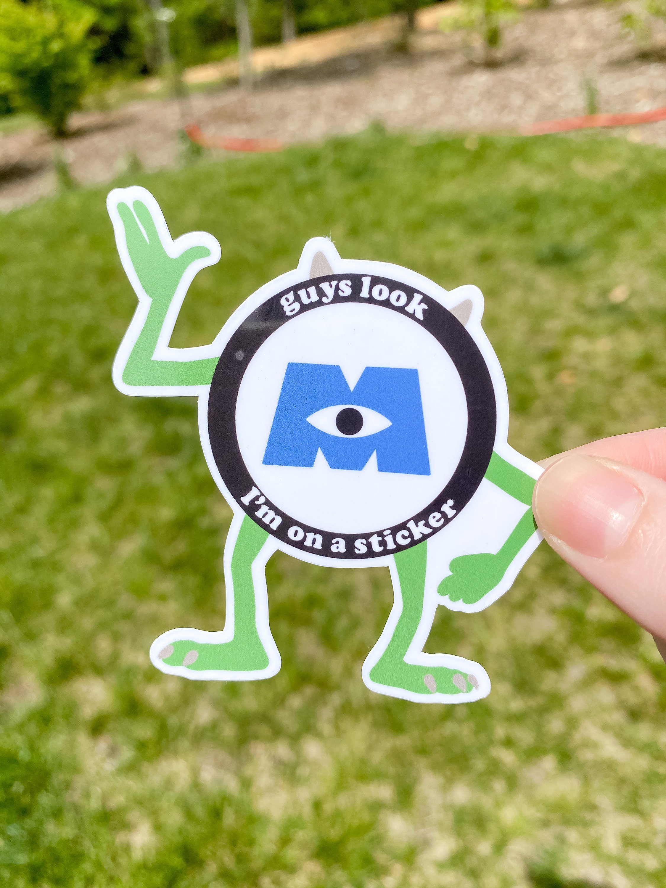 Guys I'm On a Sticker Die Cut Sticker weatherproof | Etsy