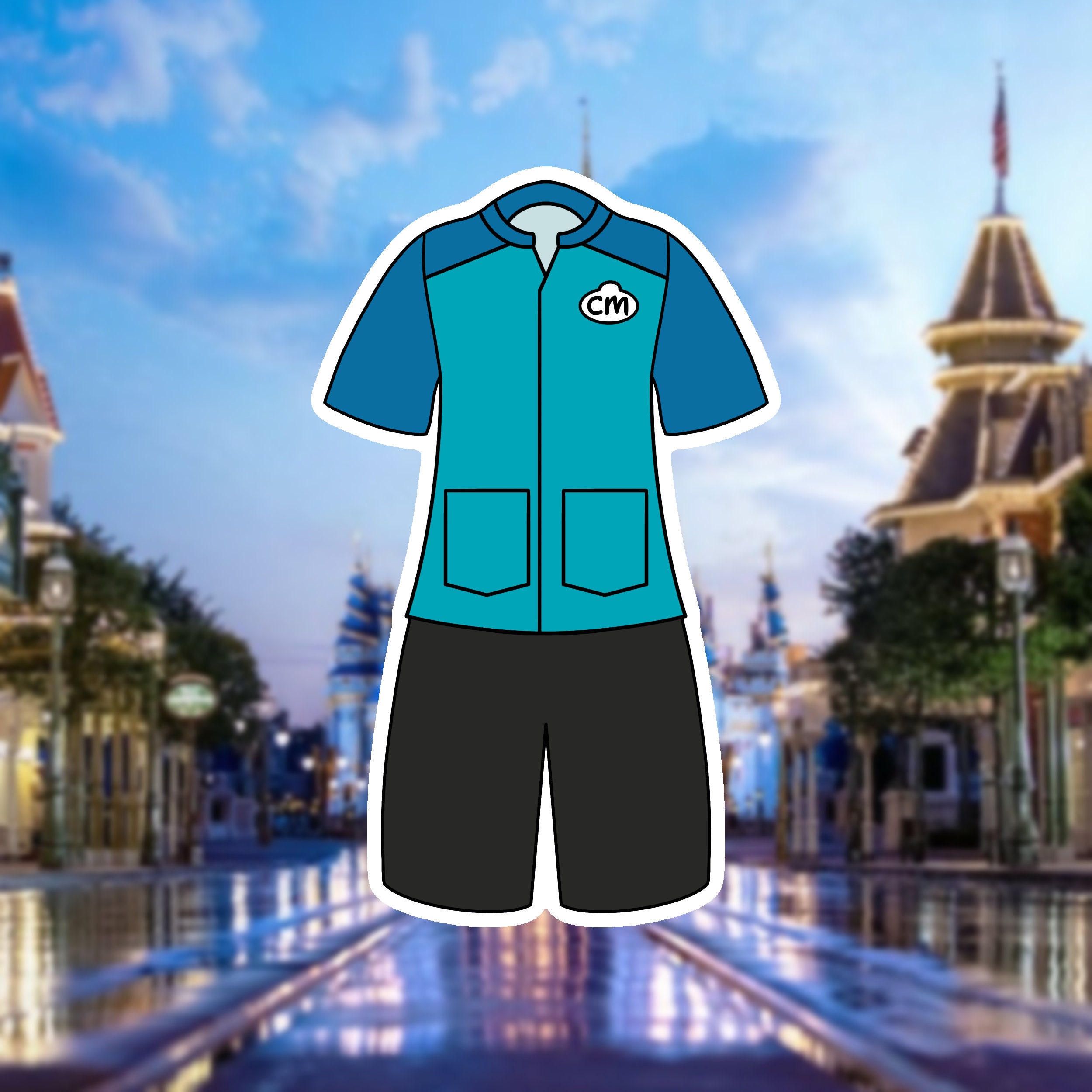 Costuming Cast Member Sticker | Wdw CM Costumes | WDW Entertainment ...