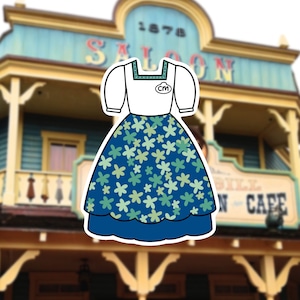Frontierland Cast Member Costume Sticker | Wdw CM Costumes | Wdw ...