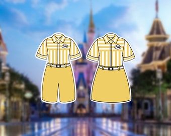 Character Attendant Cast Member Sticker Wdw CM Costumes WDW ...