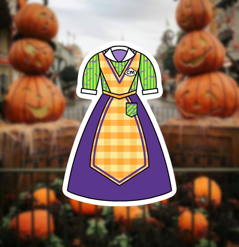 MNSSHP CM Costume Sticker Cast Member Costumes Sticker Wdw - Etsy