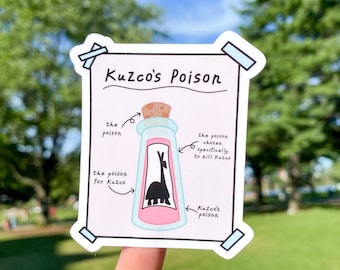 Llama Extract Potion Kuzcos Poison Transparent Sticker Laptop - Etsy