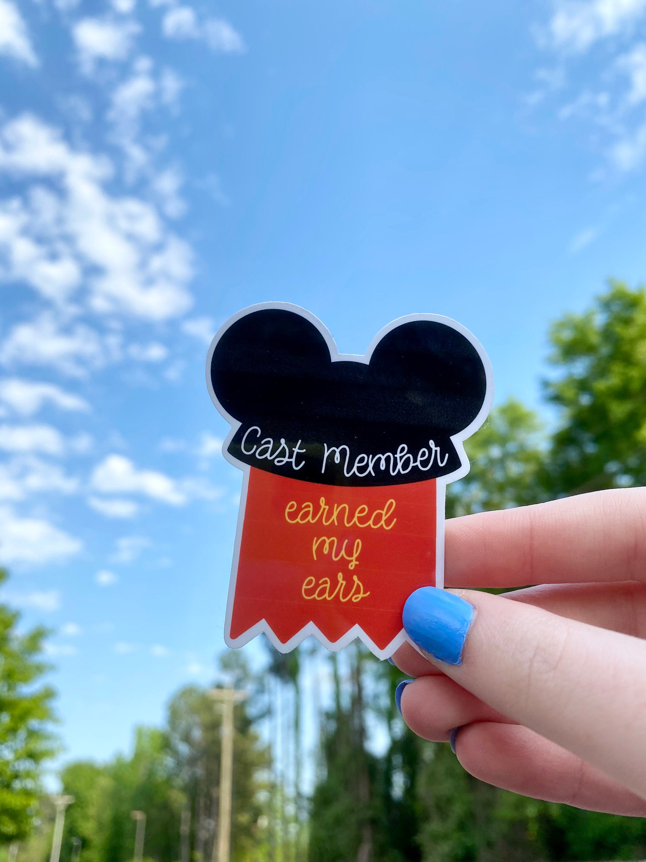 Transportation Cast Member Sticker - Etsy