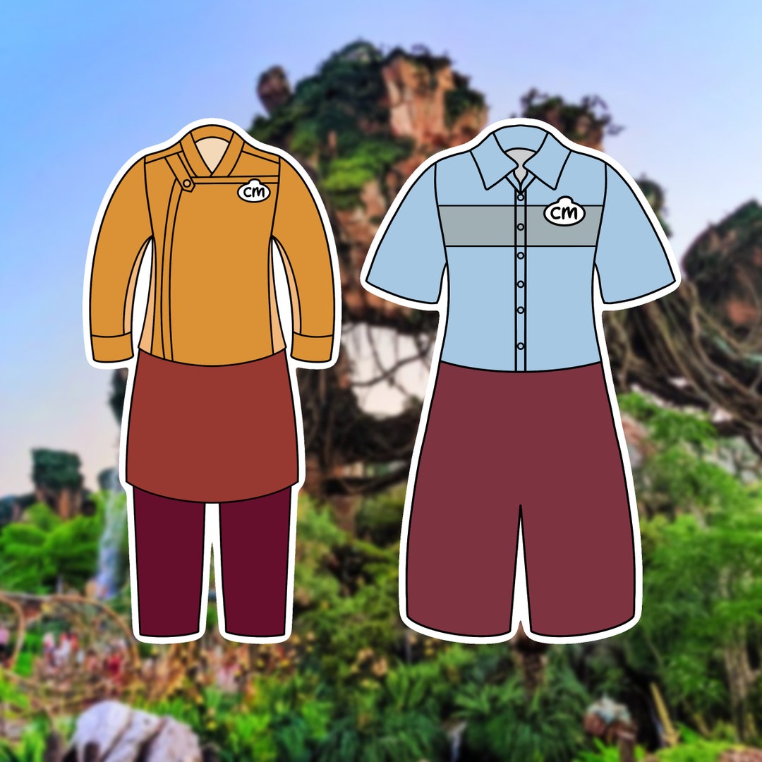 WOA Cast Member Costume Sticker | Wdw Cm Costumes | Wdw Merchandise ...