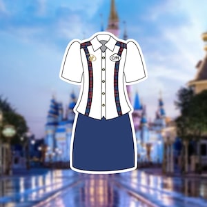 Guest Relations Cast Member Costume Sticker | Dcp 2022 College Program ...