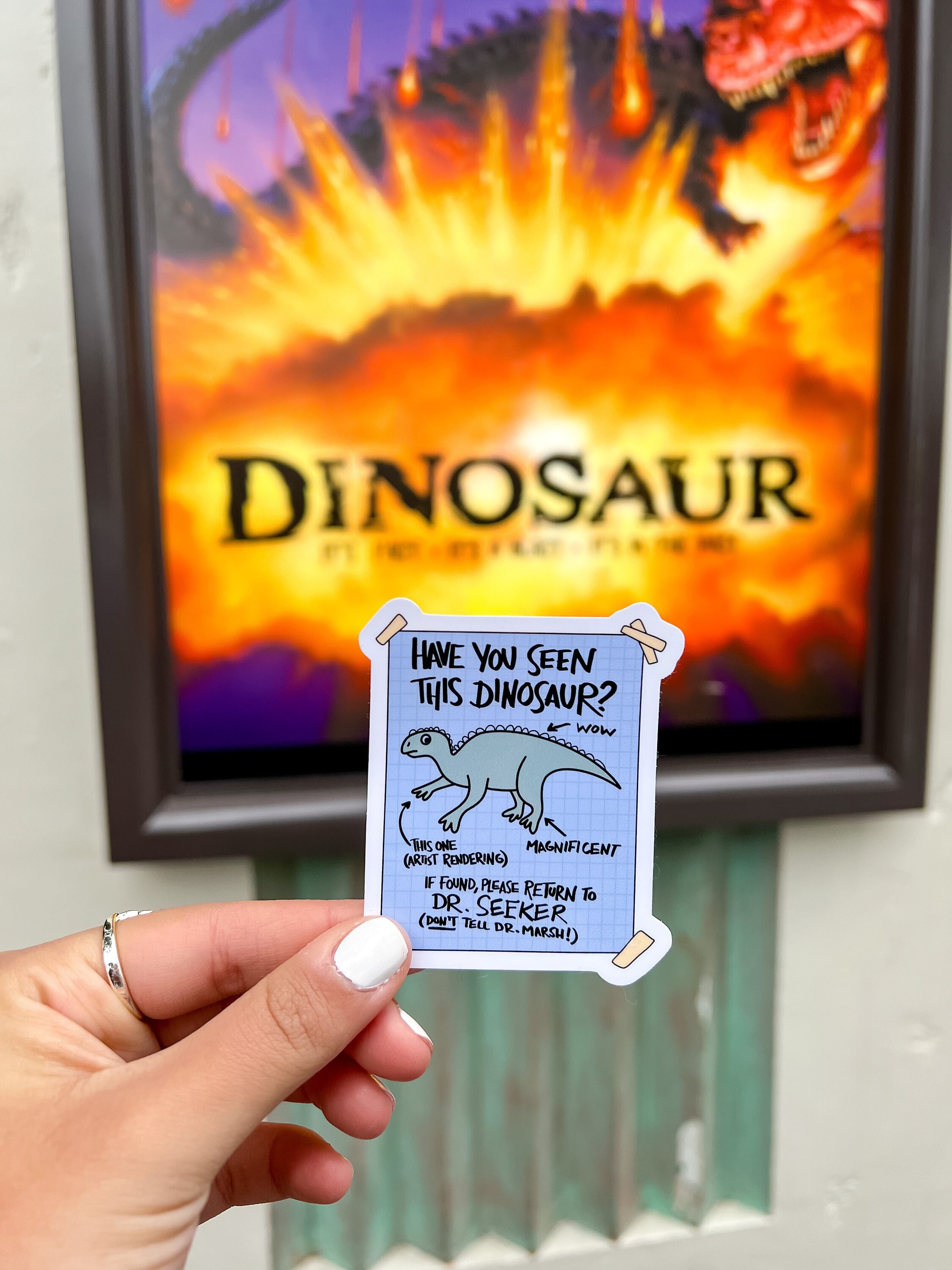 Disney Dinosaur Poster