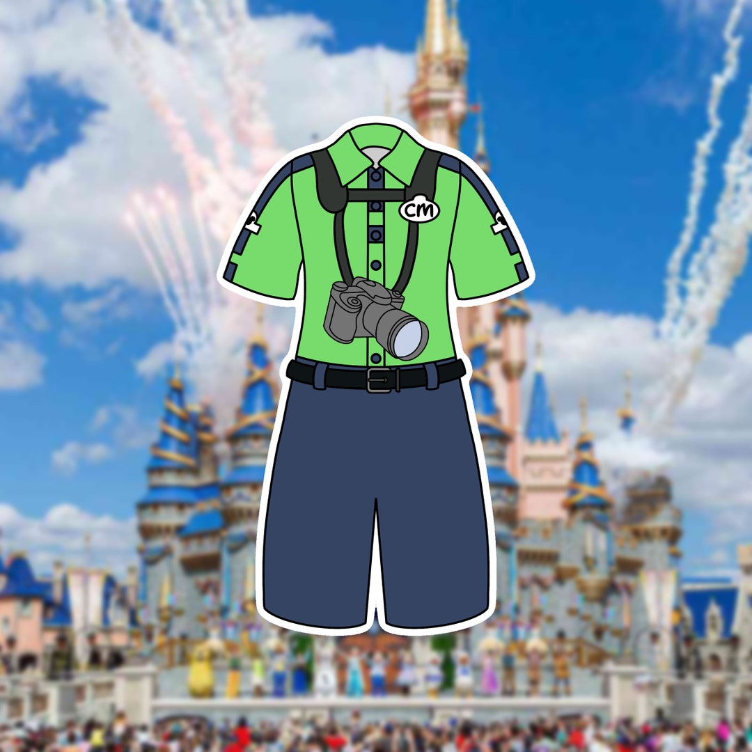 New Photopass Cast Member Costume Sticker | Wdw CM Costumes | Wdw ...