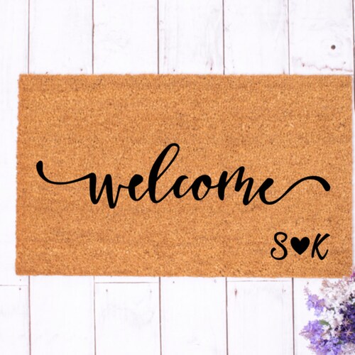 Home Sweet Home Doormat Welcome Mat Housewarming Gift | Etsy