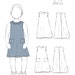 A-line Dress Sewing Pattern PDF Download, Baby Girls Sewing Pattern ...