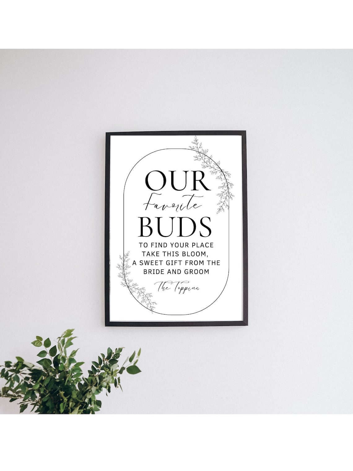 Bud Vases Seating Chart Sign Wedding, Flower Vase Name Chart, Bud ...