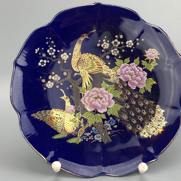 Cobalt Blue Plate - Etsy