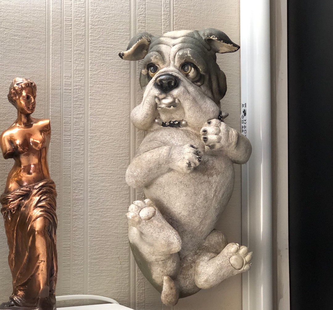Vintage Ceramic Bulldog Figurine: European Pet Lover Gift - Etsy
