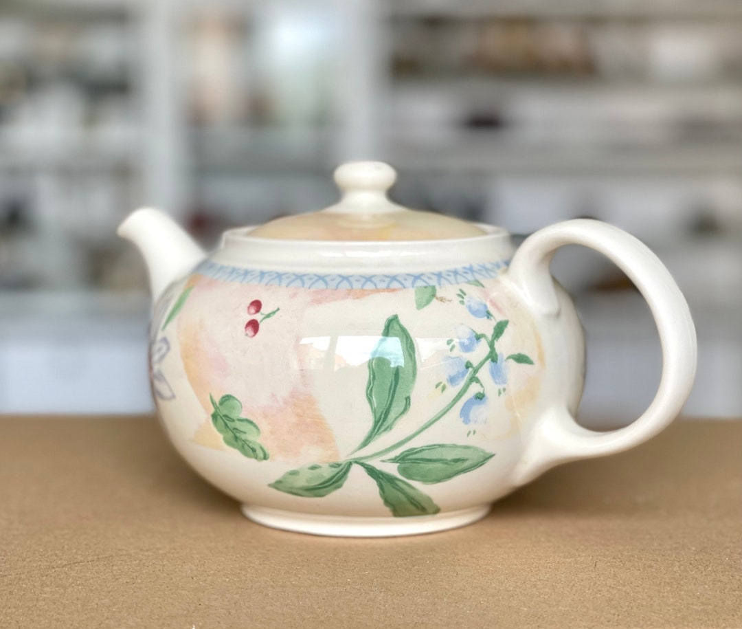 Ceramic Teapot, Royal Stafford Country Cottage Boots Teapot, Rare Hand ...