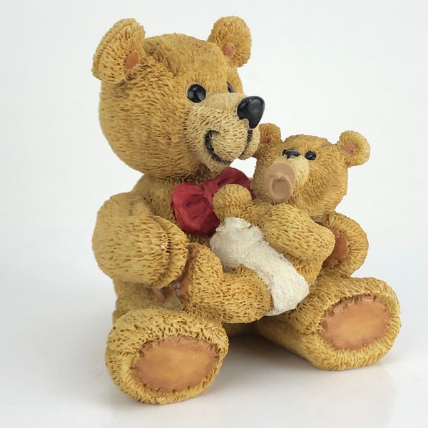 Teddy Bear Figurine - Etsy