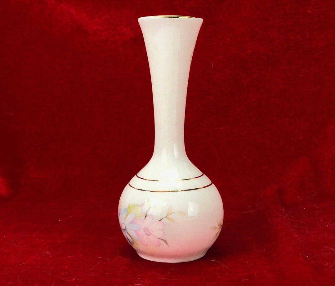 Fenton China Bud Vase: Fine Bone China Porcelain, Floral Decor - Etsy