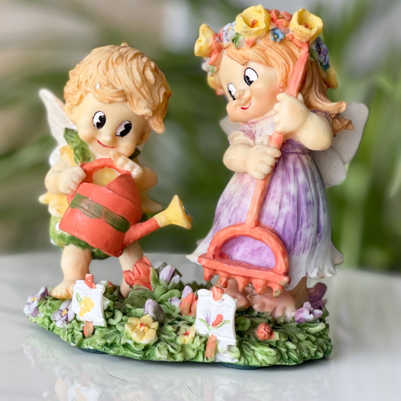 Angel Boy Garden - Etsy